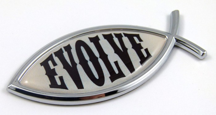 Evolve Jesus Fish 3D Adhesive Car Emblem - Pro Sport Stickers