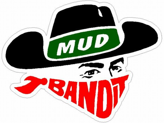 SKOAL BANDITS LOGO STICKER - MUD - Pro Sport Stickers