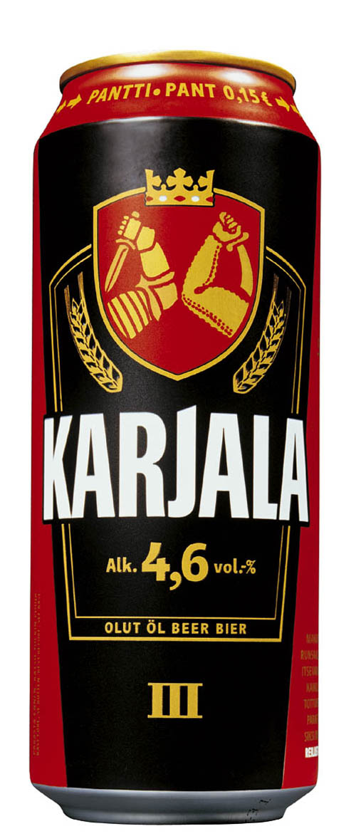Karjala Can Shaped Sticker - Pro Sport Stickers