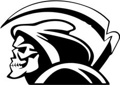 GRIM REAPER window-sticker-window-SKULL decal - Pro Sport Stickers