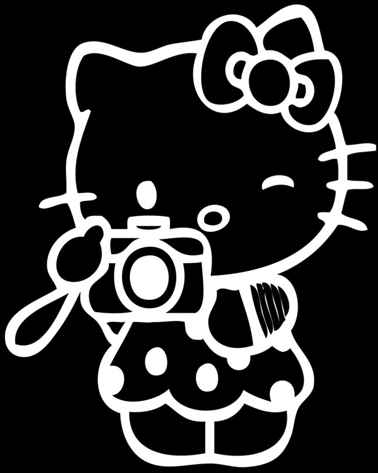 Hello K Photographer Decal - Pro Sport Stickers