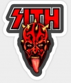 STAR WARS Rock n Roll Maul Night Sticker - Pro Sport Stickers
