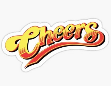 CHEERS BOSTON VINTAGE BEER LOGO STICKER - Pro Sport Stickers