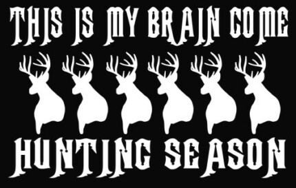 Hunting Season Vinyl Decal Sticker - Pro Sport Stickers