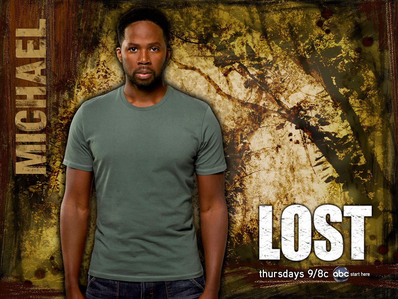 LOST Wallpaper Decal Michael - Pro Sport Stickers
