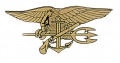 US Navy Seal Gold and Black Decal - Pro Sport Stickers