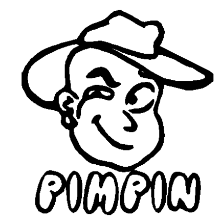 Pimpin car decal - 880 - Pro Sport Stickers