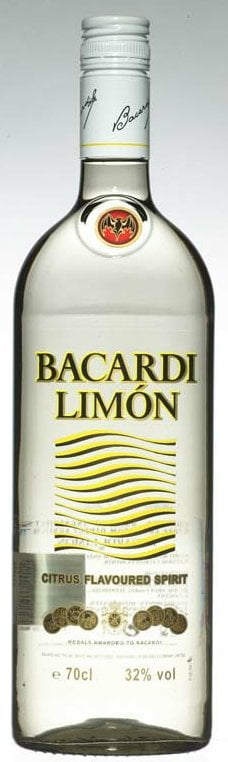 Bacardi Limon Bottle - Pro Sport Stickers