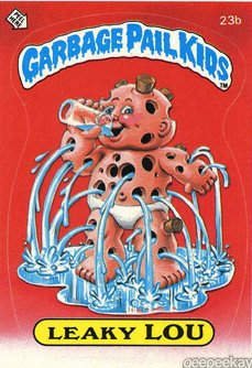 Leaky LOU Funny Decal Name Sticker - Pro Sport Stickers