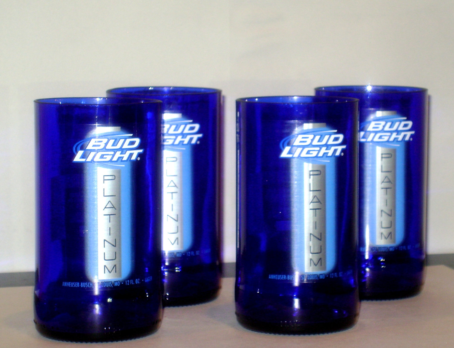 Bud Light Platinum Recycled Tumbler Sticker - Pro Sport Stickers