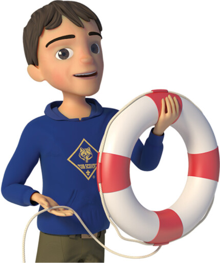 Ethan-9-CUB SCOUT STICKER - Pro Sport Stickers