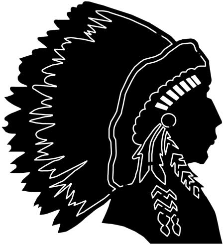 Indian Chief 2 Decal - Pro Sport Stickers