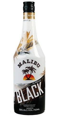 MALIBU BLACK STICKER - Pro Sport Stickers