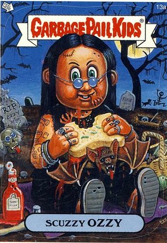 Scuzzy OZZY Funny Decal Name Sticker - Pro Sport Stickers