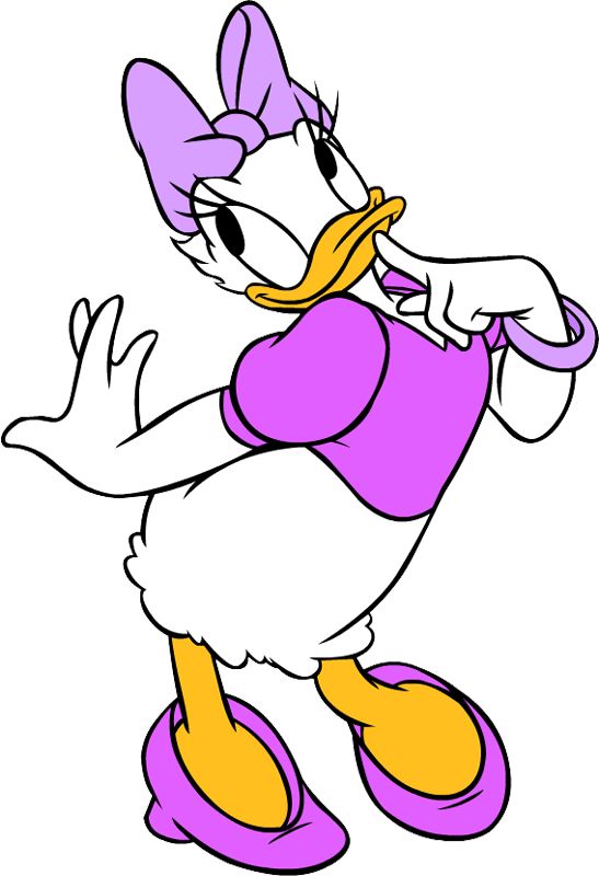 daisy duck fancy sticker - Pro Sport Stickers