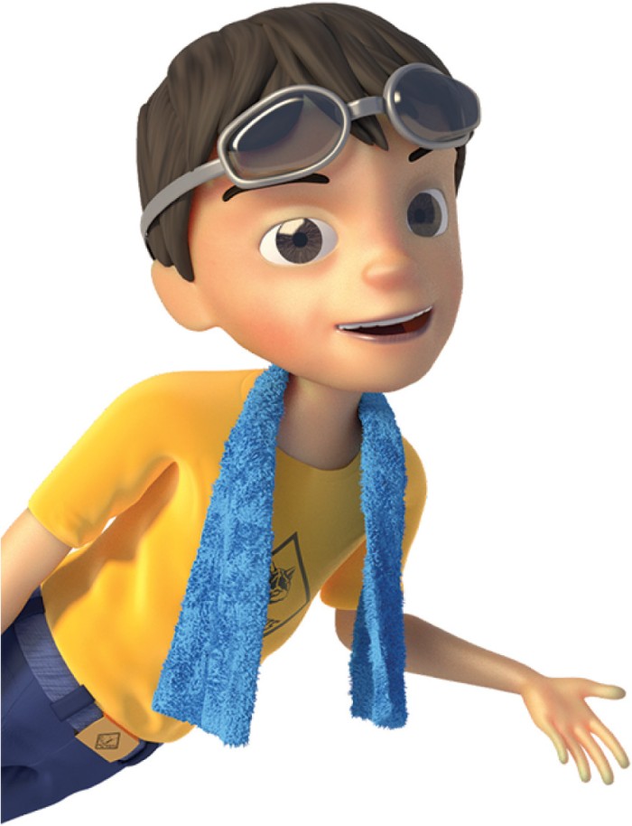 Ethan-9-YELLOW SHIRT CUB SCOUT STICKER - Pro Sport Stickers