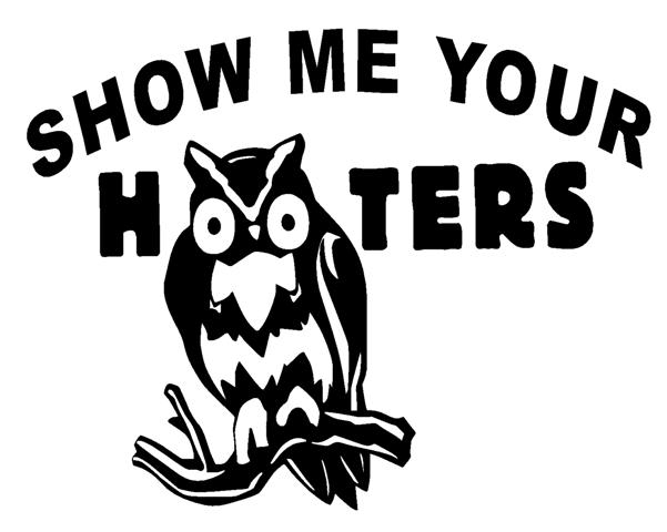 Show Me Your Hooters Vinyl Car Decal - Pro Sport Stickers
