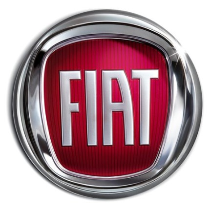 FIAT logo 3d looking sticker - Pro Sport Stickers