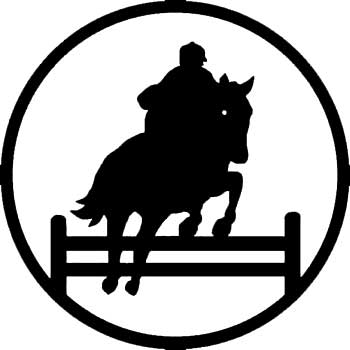 Horse Jumping Silhouette