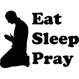 Eat Sleep Play PRAY - Pro Sport Stickers