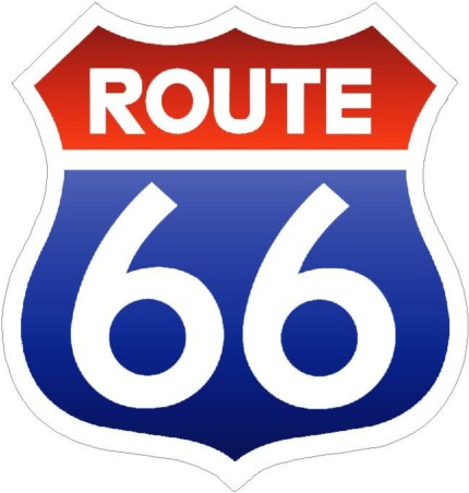 Route 66 Digital Decal - Pro Sport Stickers